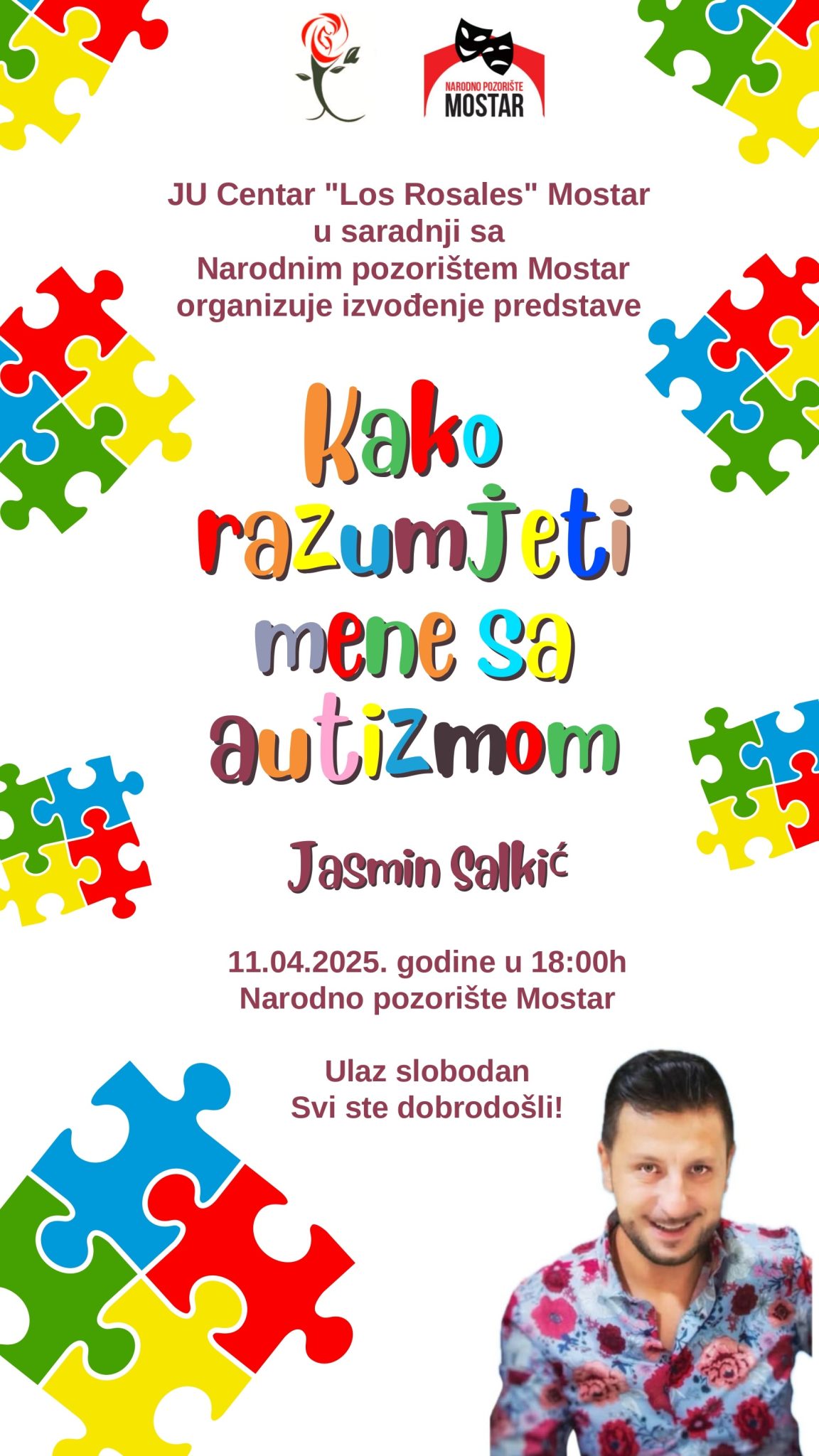 Predstava “Kako razumjeti mene sa autizmom” – Los Rosales